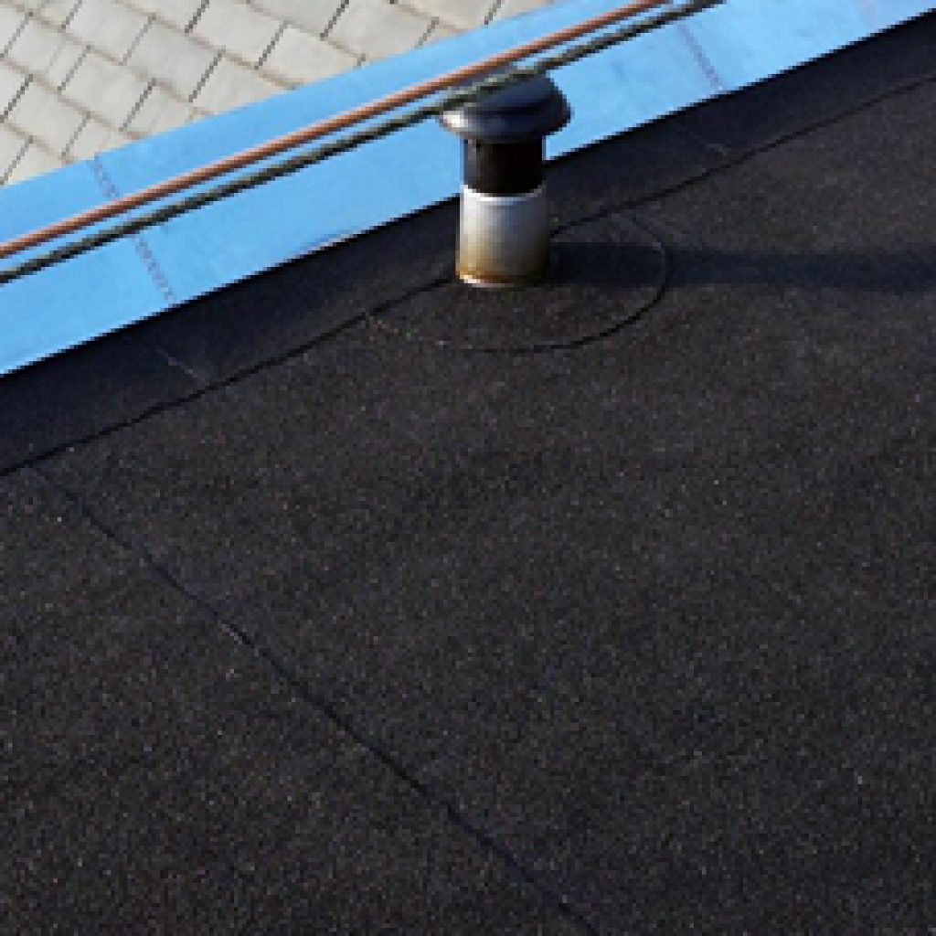 Bitumen dakbedekking gelegd door Dakdekkers- en onderhoudsbedrijf M ...